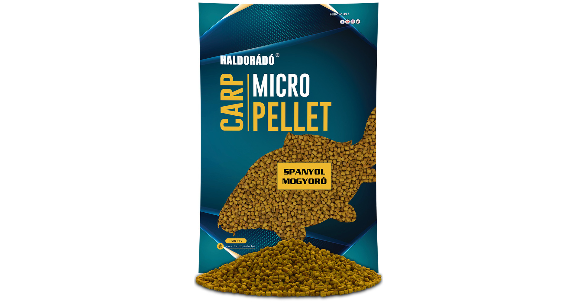 HALDORÁDÓ Carp Micro Pellet - Spanyol Mogyoró - Pellet