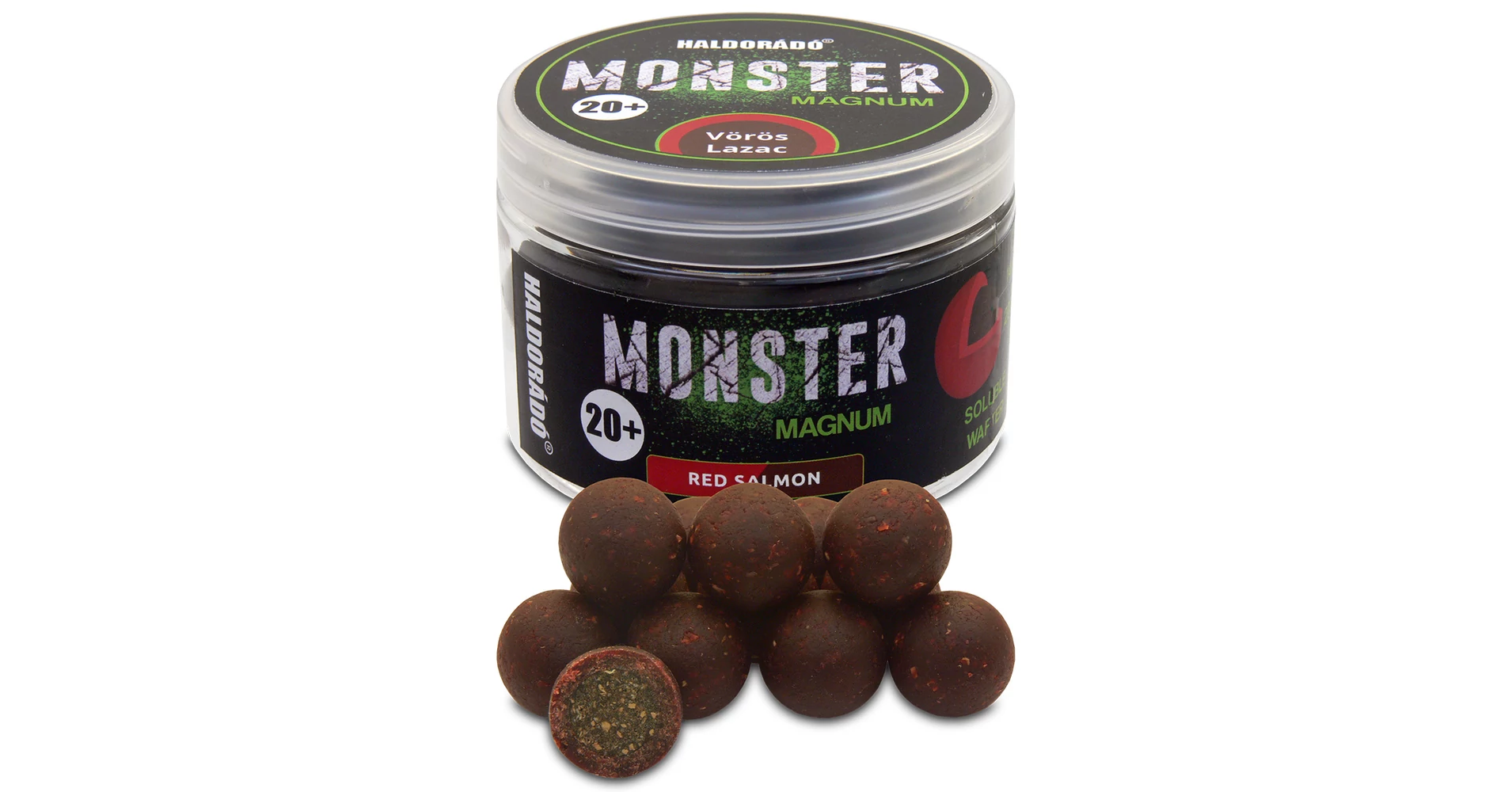 HALDORÁDÓ MONSTER Magnum 20+ Vörös Lazac - Bojlie