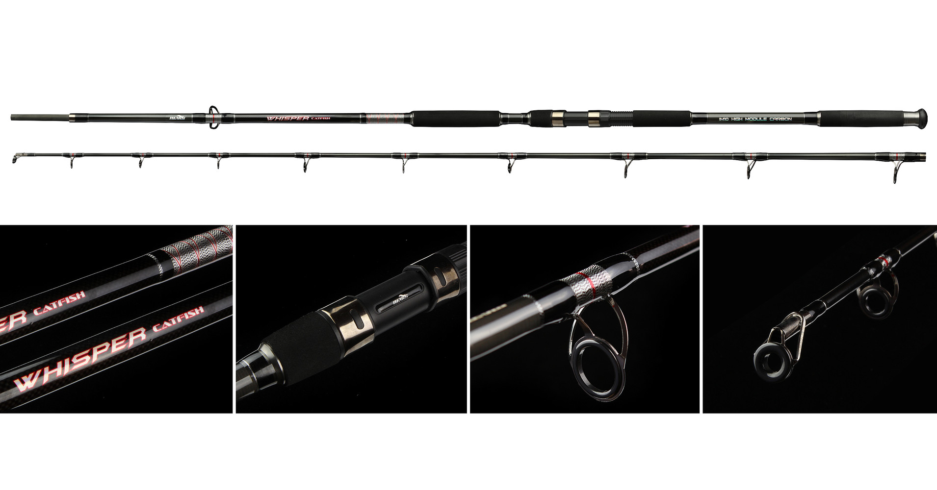NEVIS Whisper Catfish Harcsázó Bot 285cm 200-400g - Harcsázó bot